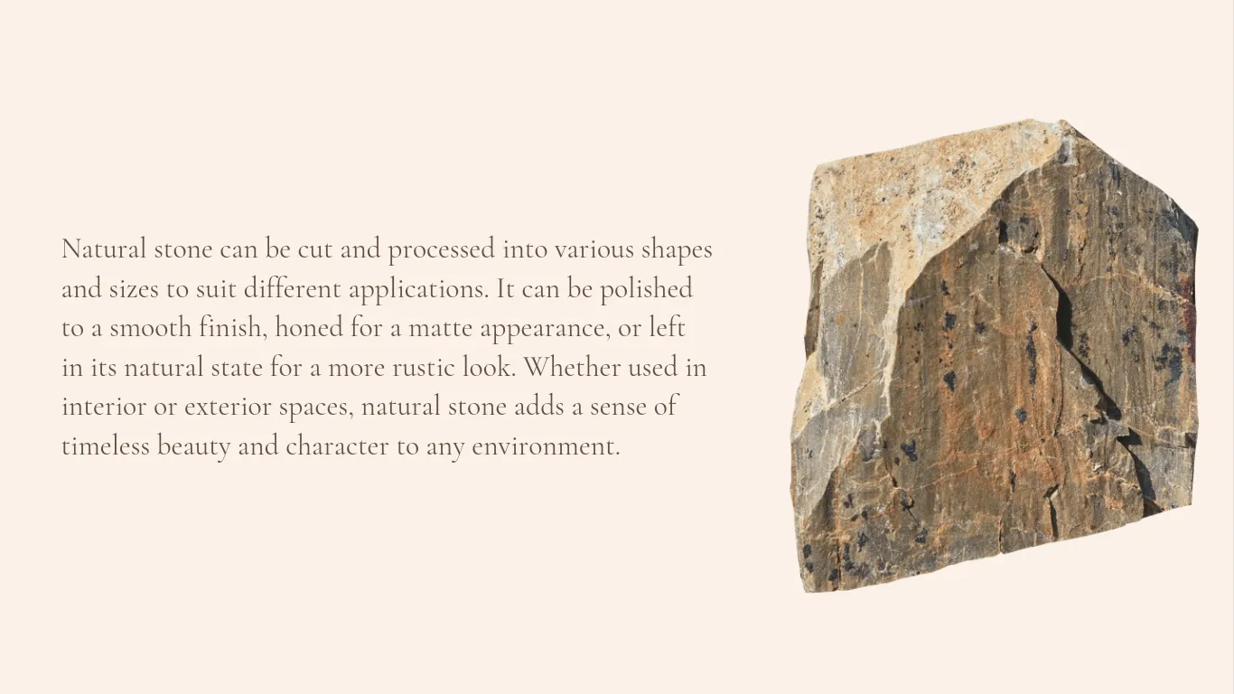 What Is Natural Stone ? - ELLE NATURAL STONE MARBLE SAN. VE TİC. LTD. ŞTİ.